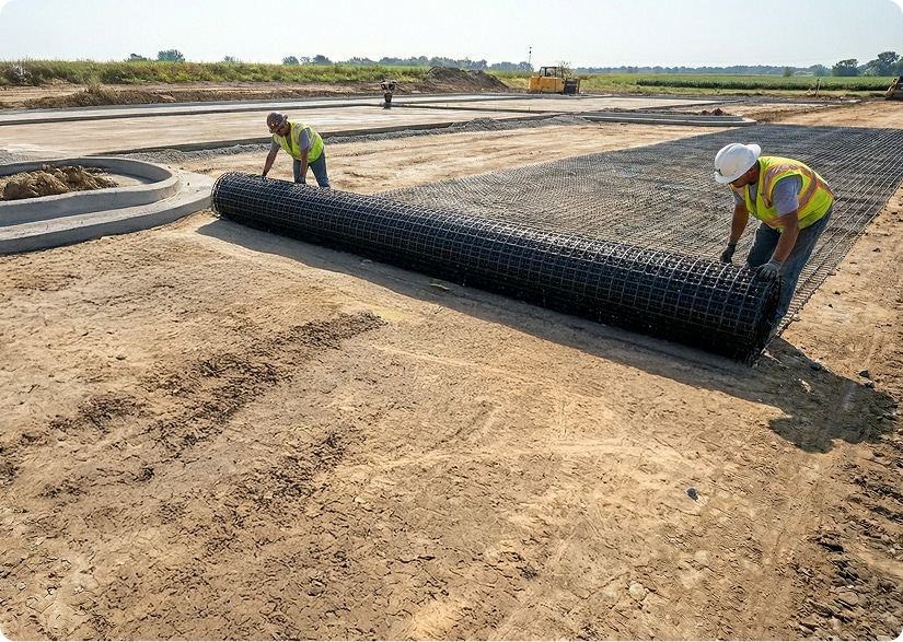 BaseGrid™ Geogrids Foundation Stabilization Grids | BaseCore