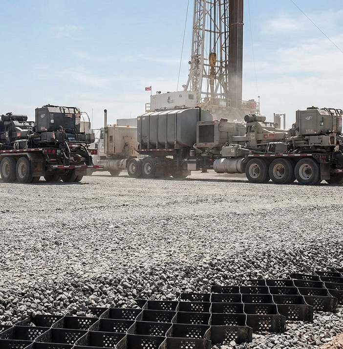 Rig Pads and Completions Yard Stabilization | BaseCore HD